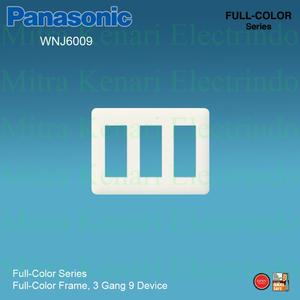 Jual Panasonic Full-Color Frame, 3 Gang 9 Device WNJ6009 - Jakarta ...