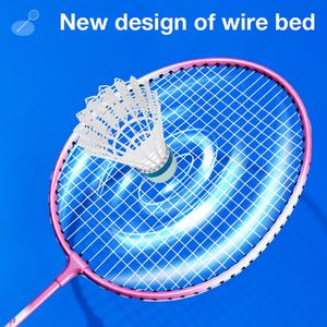 Promo Agnite Raket Badminton/Raket Bulutangkis Warna Pastel Iron Split ...