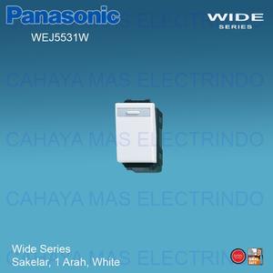 Jual Panasonic Wide Series Sakelar, 1 Arah WEJ5531W - Jakarta Pusat ...