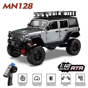 Jual RC MN128 Jeep Rubicon RC Rock Crawler Offroad Adventure RTR 1/12 2 ...