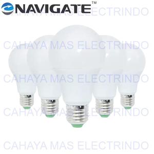 Jual Navigate Lampu LED Bulb 5W 7W 10W 12W 15W 18W 6500K/3000K E27 A60 ...