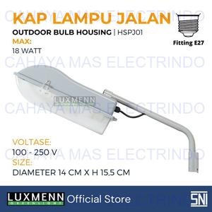Jual Luxmenn LED Housing Lampu Jalan/ Kap Lampu PJU E27, HSPJ01 [NO SENSOR] - HSPJ01 - Jakarta ...