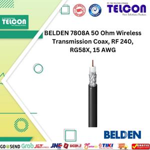 Jual Kabel Coaxial BELDEN 7808A 50 Ohm Wireless Transmission Coax, RF ...