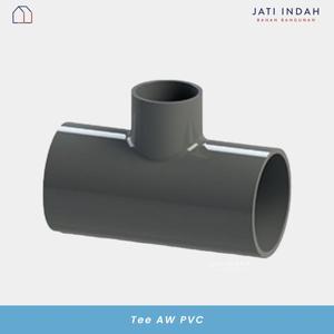 Jual TEE 1 x 3/4 inch Rucika AW | TE Pipa Pralon PVC | Fitting T Oper ...