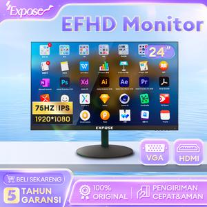 Jual NEW Monitor 24 inch FHD GAMING MONITOR 75 Hz 1ms IPS PANEL Monitor ...