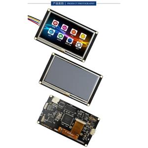 Jual GadgetLaris- LCD TFT 4.3" USART HMI Enhanced Display - Kota ...