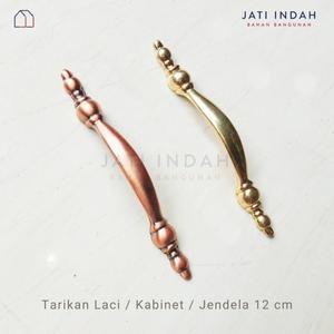 Jual MILAN Tarikan Laci Lemari Kabinet Jendela Emas Antik +Sekrup ...