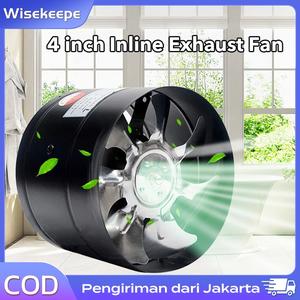 Jual 4 Inch InDuct Fan Metal Booster Fan Air Duct Fan 220V Dinding ...