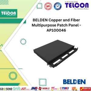 Jual BELDEN Copper and Fiber Multipurpose Patch Panel - AP100046 - Jakarta Timur - Telcon Online ...