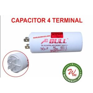 Jual [WMG] Bull capacitor kapasitor tabung 4 pin capasitor - Jakarta ...