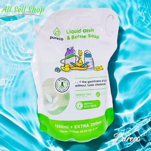 Jual Pureco Liquid Dish & Bottle Soap Refill Eco Pack Ecopack 1450 ml ...
