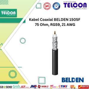 Jual Kabel Coaxial BELDEN 1505F 75 Ohm, RG59, 21 AWG - Jakarta Timur ...