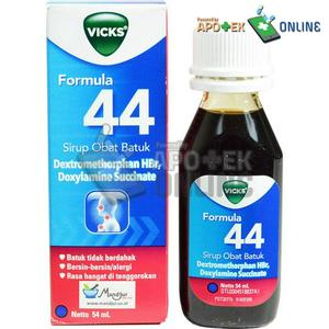 Jual VICKS FORMULA 44 1 BOTOL 54ML - Kab. Bandung - Apotek Sinar Sehat ...