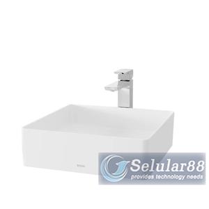 Jual Toto LW574J+TLG02307A Wastafel Vessel Counter Set Keran Cuci ...