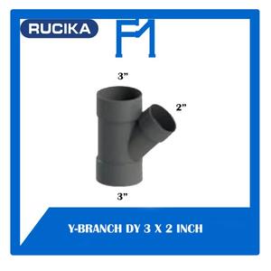 Jual Y-BRANCH DY 3 X 2 INCH RUCIKA SAMBUNGAN FITTING PIPA AIR PVC TEE Y 3X2INCHI - Kota Medan ...