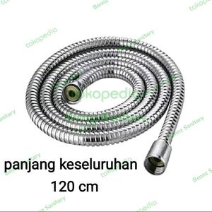 Jual Premium Slang Hand Shower 120Cm, Slang Toilet Shower Chrome, Slang ...