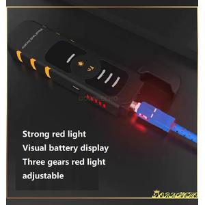 Jual VFL 30KM 10MW 30MW Fiber Optic Tester Pen FTTH Red Laser Optical ...