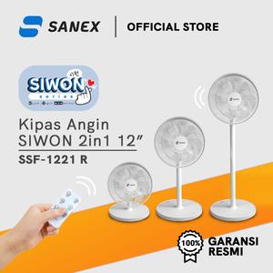 Jual SANEX Kipas Angin Siwon Standing Berdiri 3in1 12 Inch Remote SSF ...