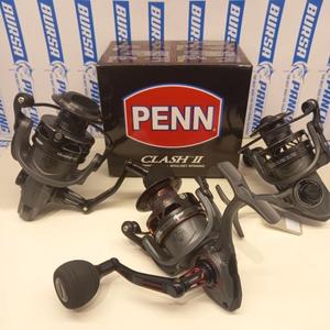 Jual PENN Reel Spinning CLASH II 4000HS 4000 8+1Bb Full Metal Body ...