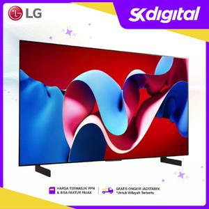Jual ATO-390 LG OLED 42C4PSA OLED SMART TV UHD 4K NEW 2024 42C4 C4 ...