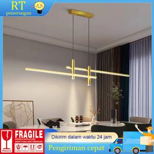 Jual Lampu gantung restoran Lampu restoran strip minimalis nordic lampu ...
