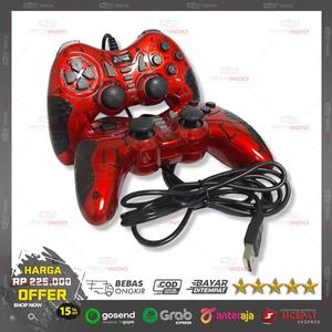 Promo Joystick Turbo | Stik Computer PC Laptop M-Tech Gamepad Double MT ...