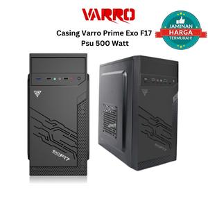 Jual Casing Komputer Varro Prime Micro atx EXO F17 with PSU 500w ...