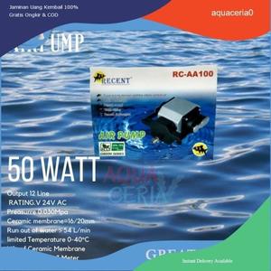Jual RECENT AA 100 MESIN AERATOR BLOWER TEKANAN BESAR KOLAM AQUARIUM ...