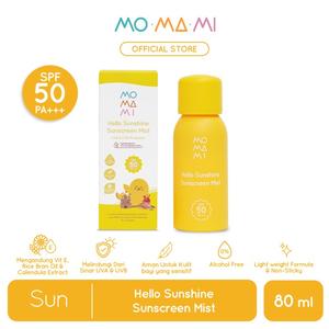 Jual Momami Hello Sunshine Sunscreen Mist 80ml -krim tabir surya anak ...