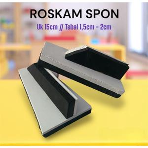 Jual ROSKAM ACIAN UK 15CM PENGHALUS PENGGOSOK ACIAN KARET ACIAN SPON ...