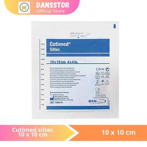 Jual Cutimed Siltec 10 cm x 10 cm ? Box isi 10 pcs / Foam Wound ...