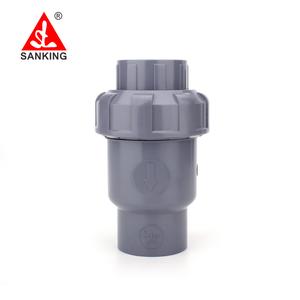 Jual Sanking 20-63mm CPVC Single Union Check Valve Non-Return PVC Flap ...