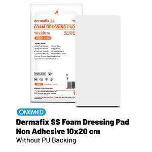 Jual Dermafix SS Foam Dressing Pad 10 x 20cm OneMed Box Isi 10 Pcs ...