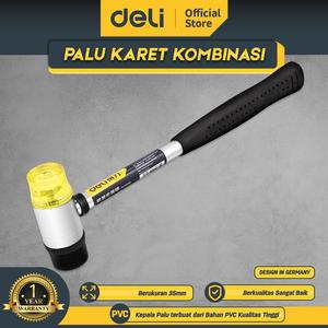 Jual Palu karet Mini Deli Rubber Hammer Palu Lantai Keramik Granit DL5335 - Jakarta Pusat ...
