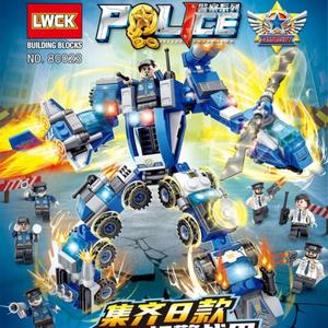 Jual Mainan Balok Polisi Police SWAT Army Bricks Minifigure Action ...