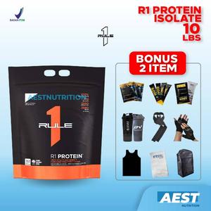 Promo Rule 1 R1 Whey Protein Isolate 10 lbs Susu Rule One - Chocolate ...