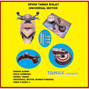 Promo SPION TANAX NAPOLEON RETRO CUSTOM UNIVERSAL MOTOR BAHAN ALMINI ...
