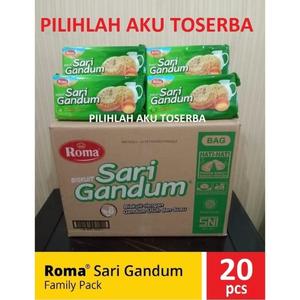 Jual Biskuit ROMA Sari Gandum Family Pack 240 g - 1 KARDUS ISI 20 PCS ...