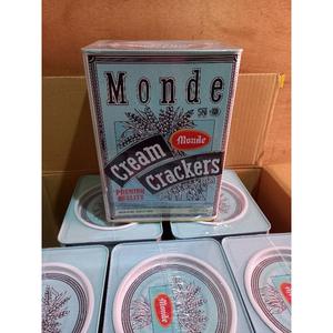 Jual Monde Cream Crackers 1.2kg/ Biskuit Kaleng Monde 1200gram ...