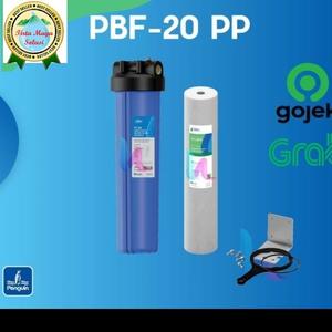 Jual Filter air Besar Penguin 20". water filter 1set housing 20" Isi PP ...