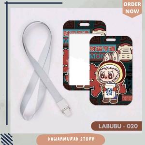 Jual Lanyard ID Card Holder Motif Labubu Lucu / Nametag Holder Motif ...