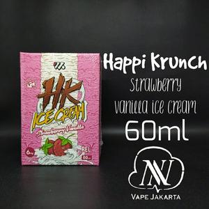 Jual Happi Krunch Strawberry Vanilla Ice Cream 60ml by Wise Juice ...