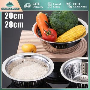 Jual Baskom Lubang Stainless Steel Sayur Beras - Bakul Nasi Lubang ...