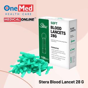 Jual BLOOD LANCET STERA ISI 100 PER BOX LANCING ORIGINAL MEDICAL ONLINE ...