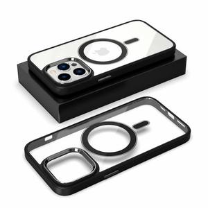 Jual Case iPhone 14 Pro Max Plus Magsafe Casing Clear Acrylic Cover ...