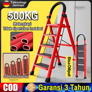 Jual *DLK - Tangga Lipat 3/4/5/6 Step 500kg Rumah Lipat Tangga Besi ...
