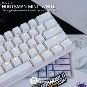 Jual BISA GRAB/GOSEND!! Razer Huntsman Mini White 60% Optical Gaming ...