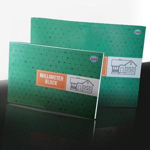 Jual Milimeter Block Ukuran A4 Buku Blok Graph Paper Pad - F4 - Jakarta ...
