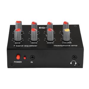 Jual EQ-7 Audio Preamplifier EQ-7 7 Band Equalizer Adjust High School ...