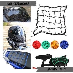 Jual helm jaring helm tali jaring serbaguna 40x40 jaring motor 30x30 ...